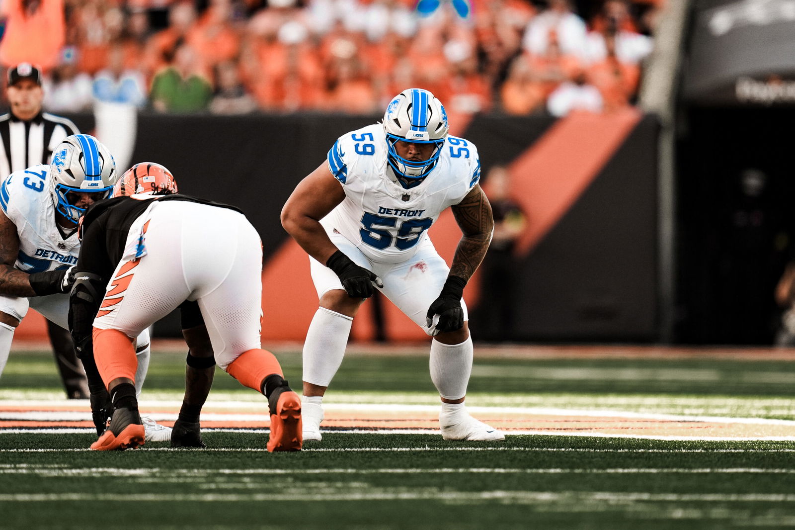 Detroit Lions place Canadian OL Giovanni Manu on injured reserve after ...