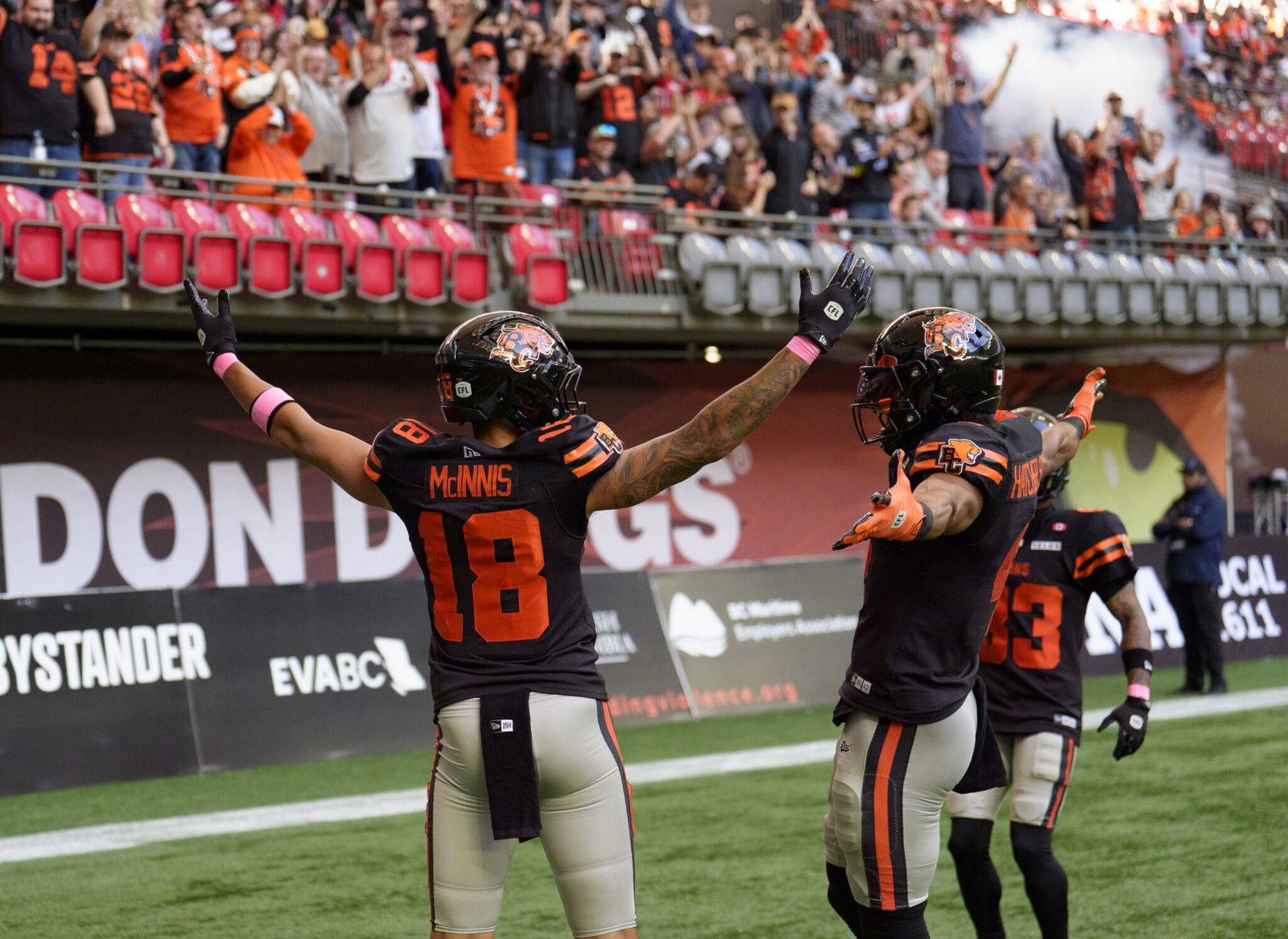B.C. Lions clinch CFL playoff spot with victory over Stampeders - 3DownNation